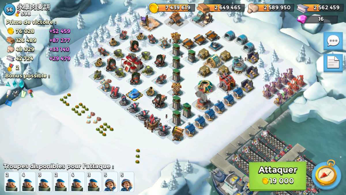 Les plus belles bases Boom Beach