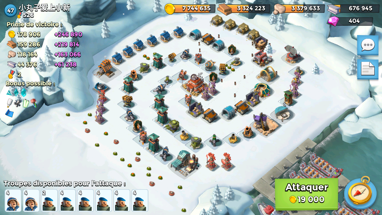 Les plus belles bases Boom Beach